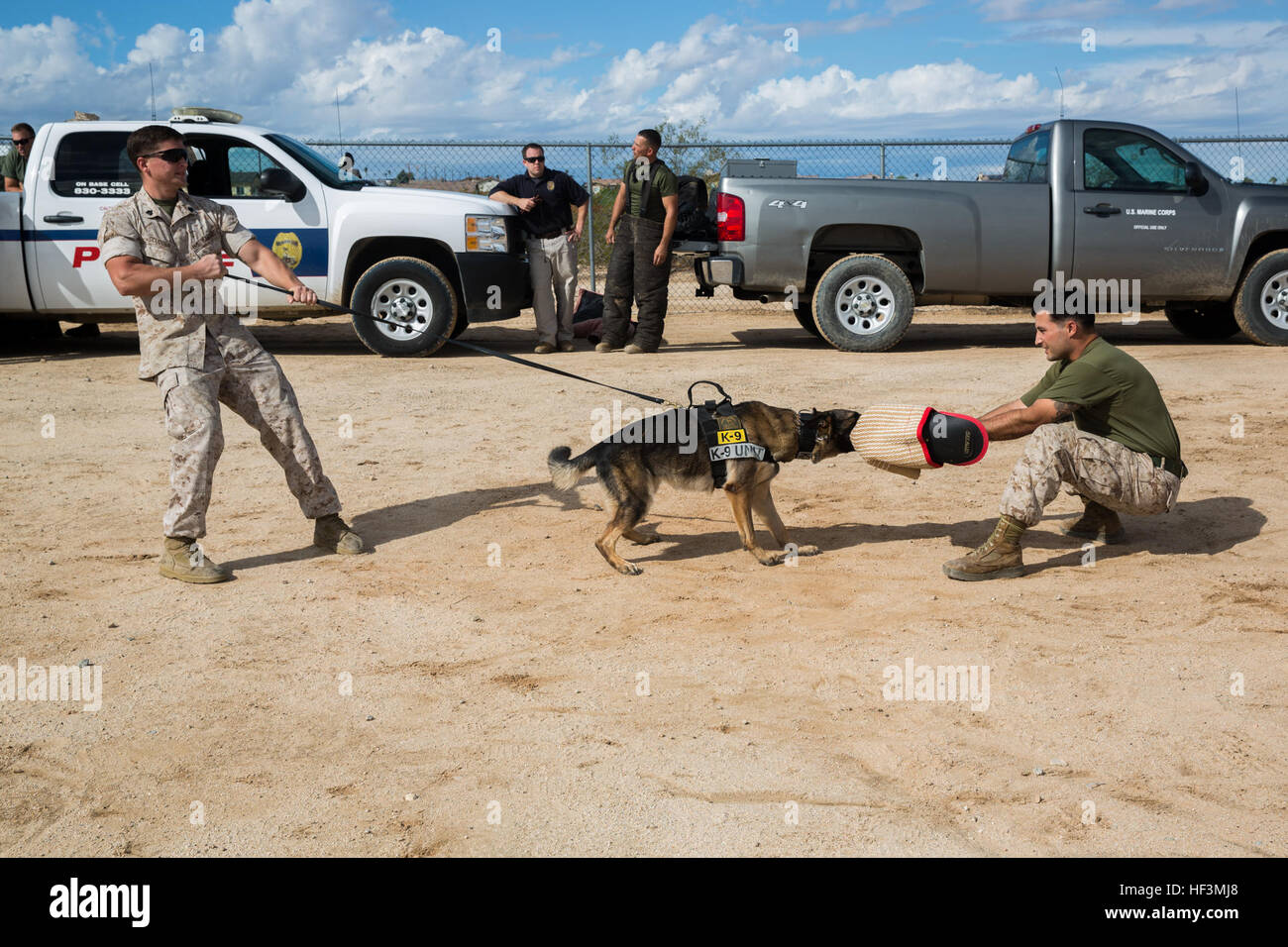 Sgt. Jonathan Scudder, military working dog handler, Provost Marshal’s ...