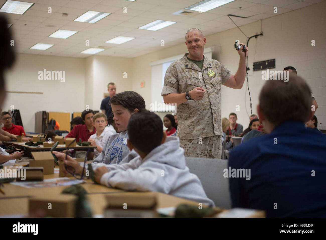 U.S. Marine Corps Staff Sgt. Steve D. Whiteman, a Combat Instructor ...