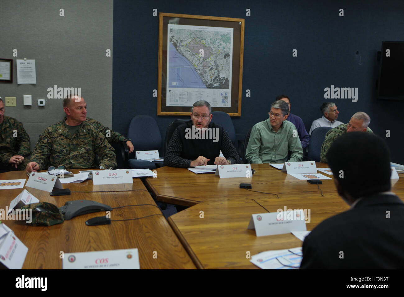 U.S. Marines and staff members with Marine Corps Installations West ...