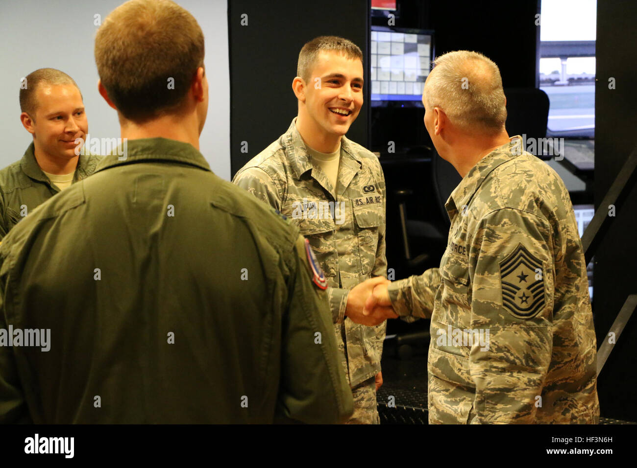 Capt. Kevin T. Loughrin annouces that Staff Sgt. Andrew Lipian edged ...