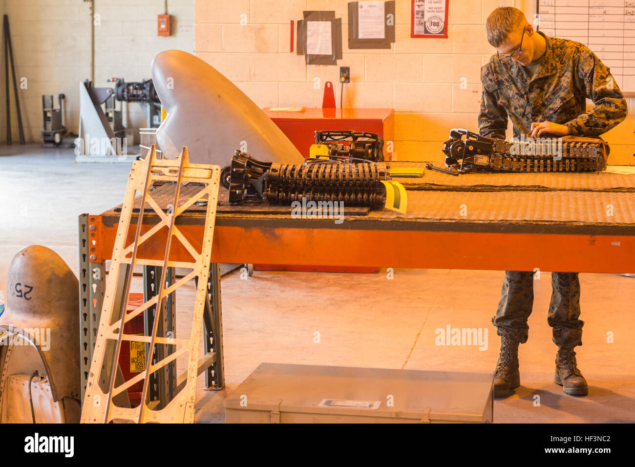 U.S. Marine Corps Lance Cpl. Brandon D. Read, an aviation ordnance ...