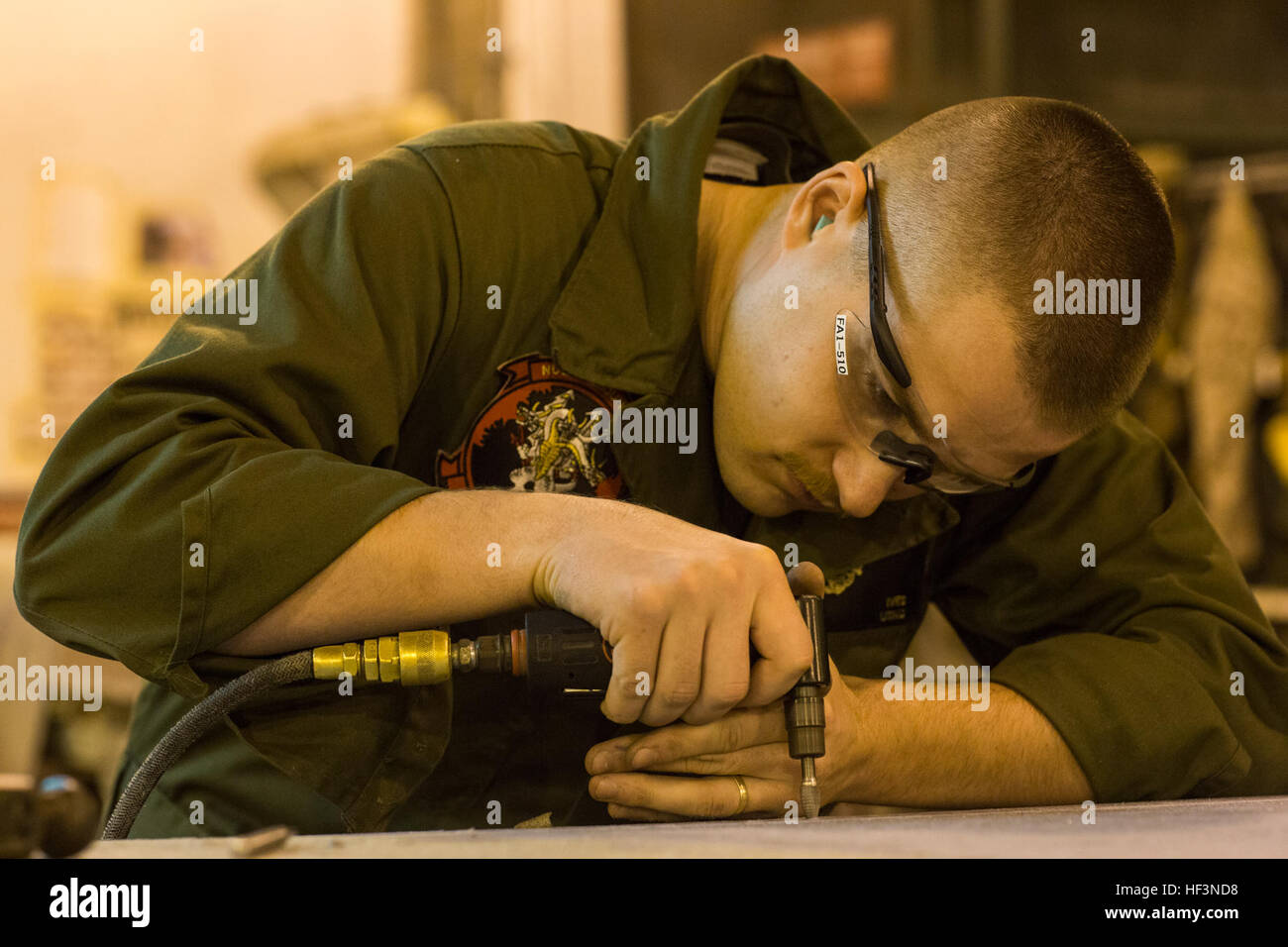 U.S. Marine Corps Lance Cpl. Alex H. Ives, an intermediate level ...