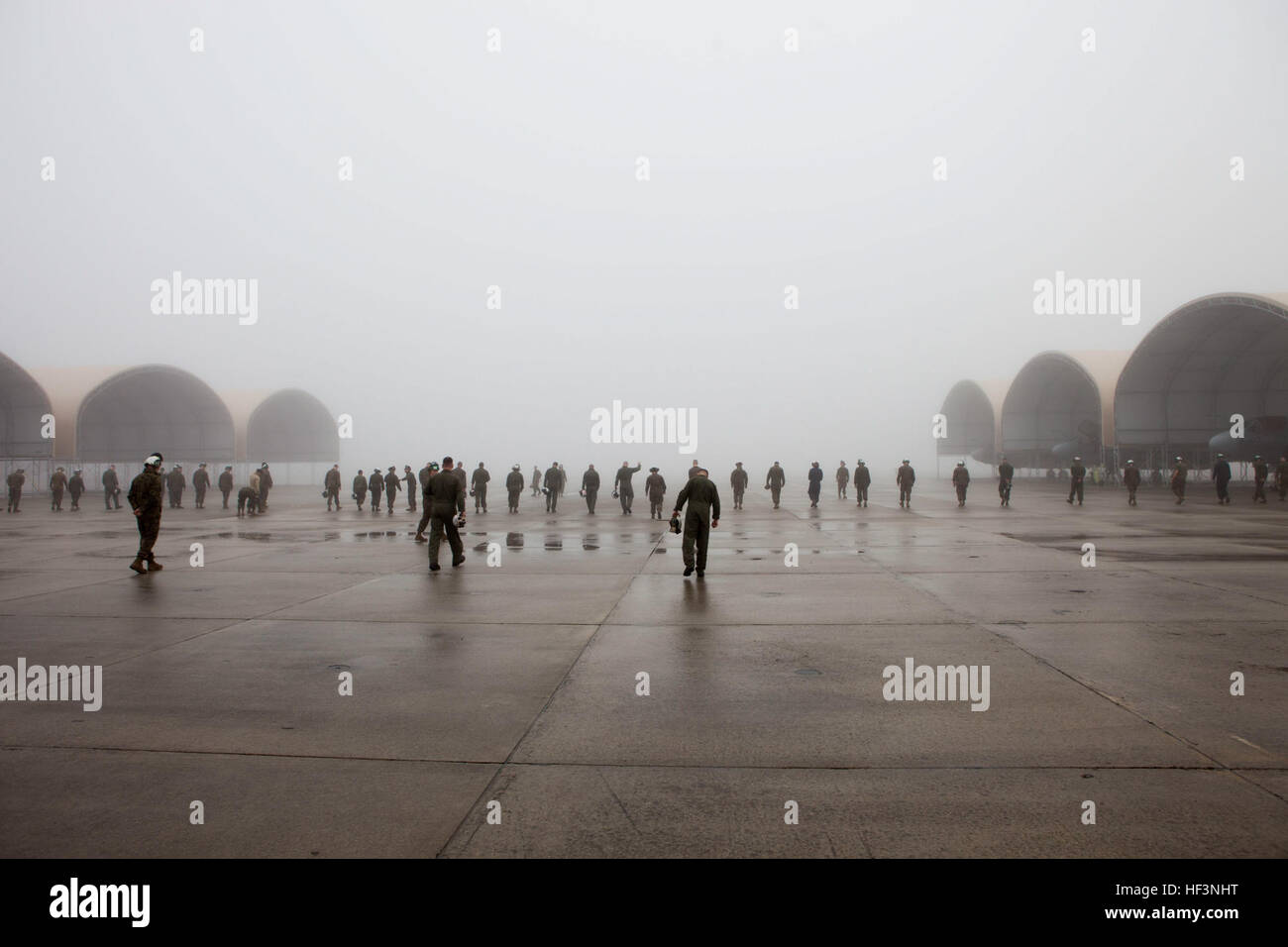 U.S. Marines assigned to Marine Tactical Electronic Warfare Squadron ...