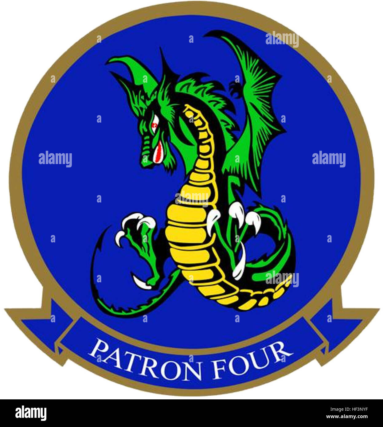 Patrol Squadron 4 (United States Navy) insignia 2015 Stock Photo - Alamy