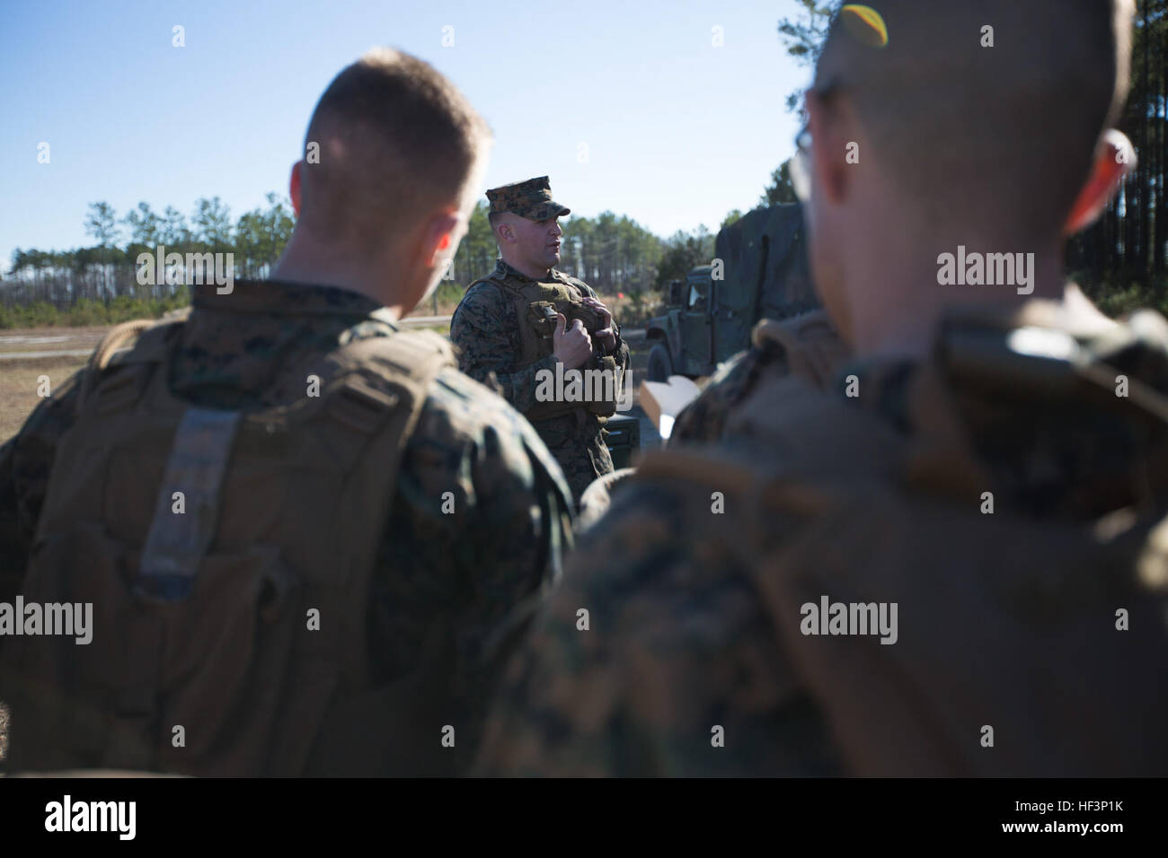 U.S. Marine Corps Staff Sgt. Cooper W. Hampton, a Combat Instructor ...