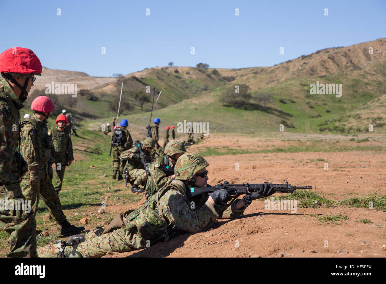 During platoon defense exercise hi-res stock photography and images - Alamy