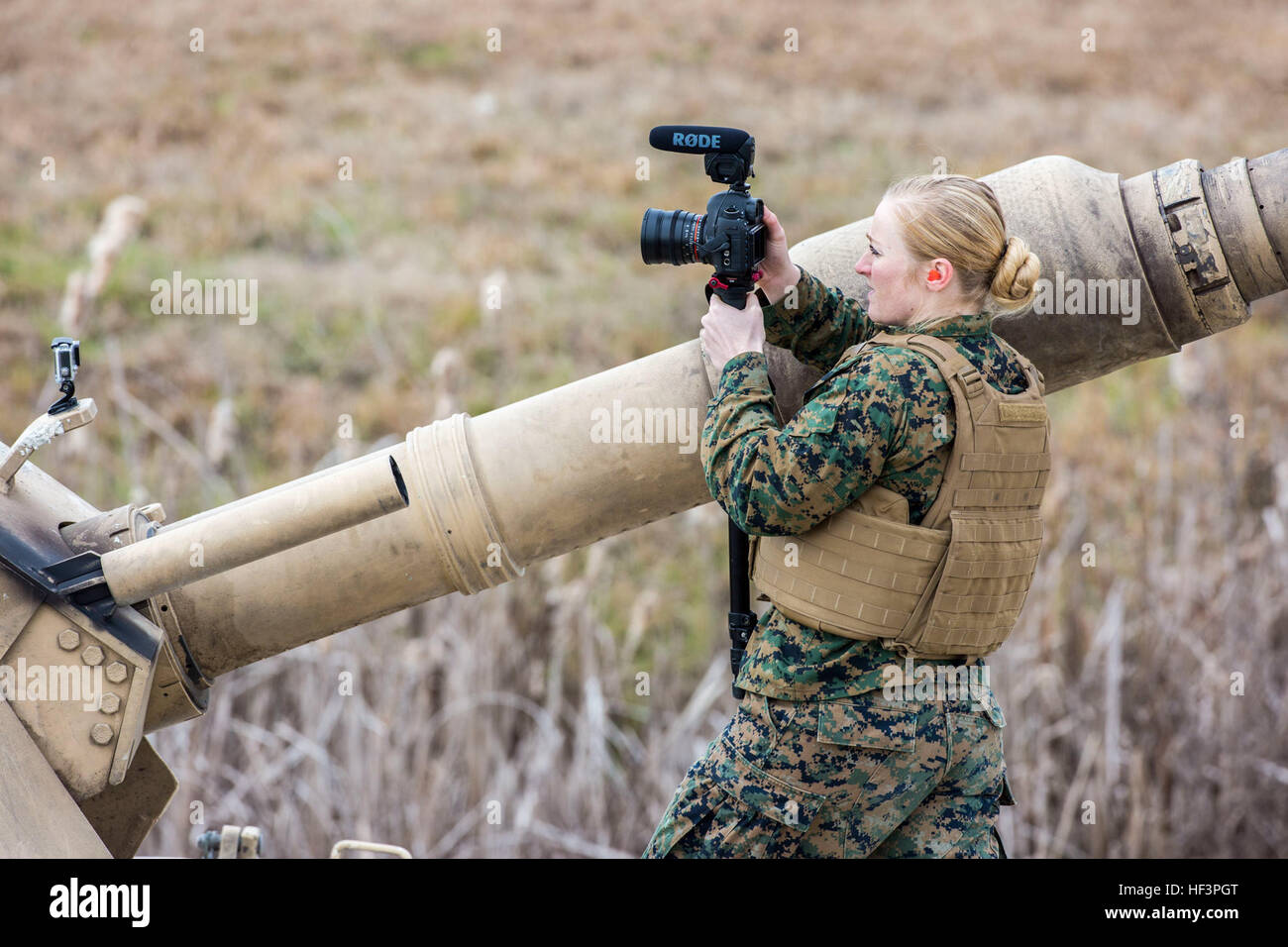 U.S. Marine Corps Cpl. Shannon West, a production specialist with ...