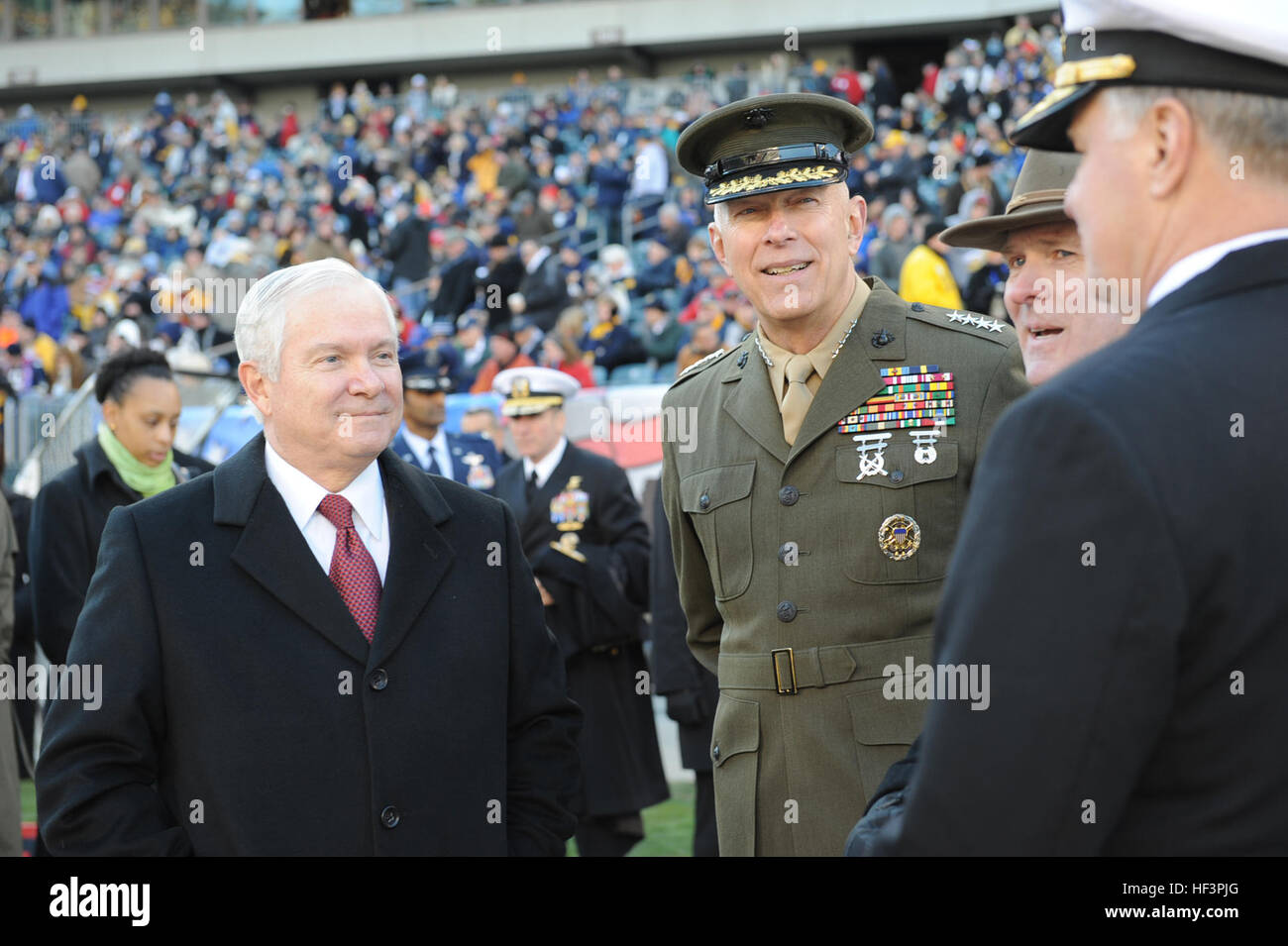 Commandant of the marine corps gen james t conway hi-res stock ...