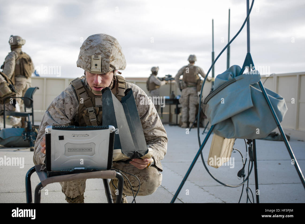 U.S. Marine Corps Cpl. Michael Guthrie, an intelligence analyst with ...