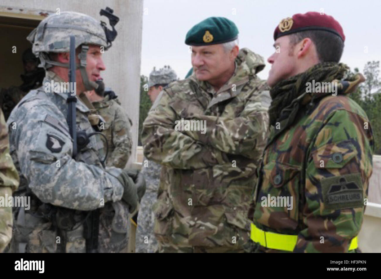 Lt. Gen. Gordon K. Messenger with Lt. Col. Mark Purdy Stock Photo - Alamy