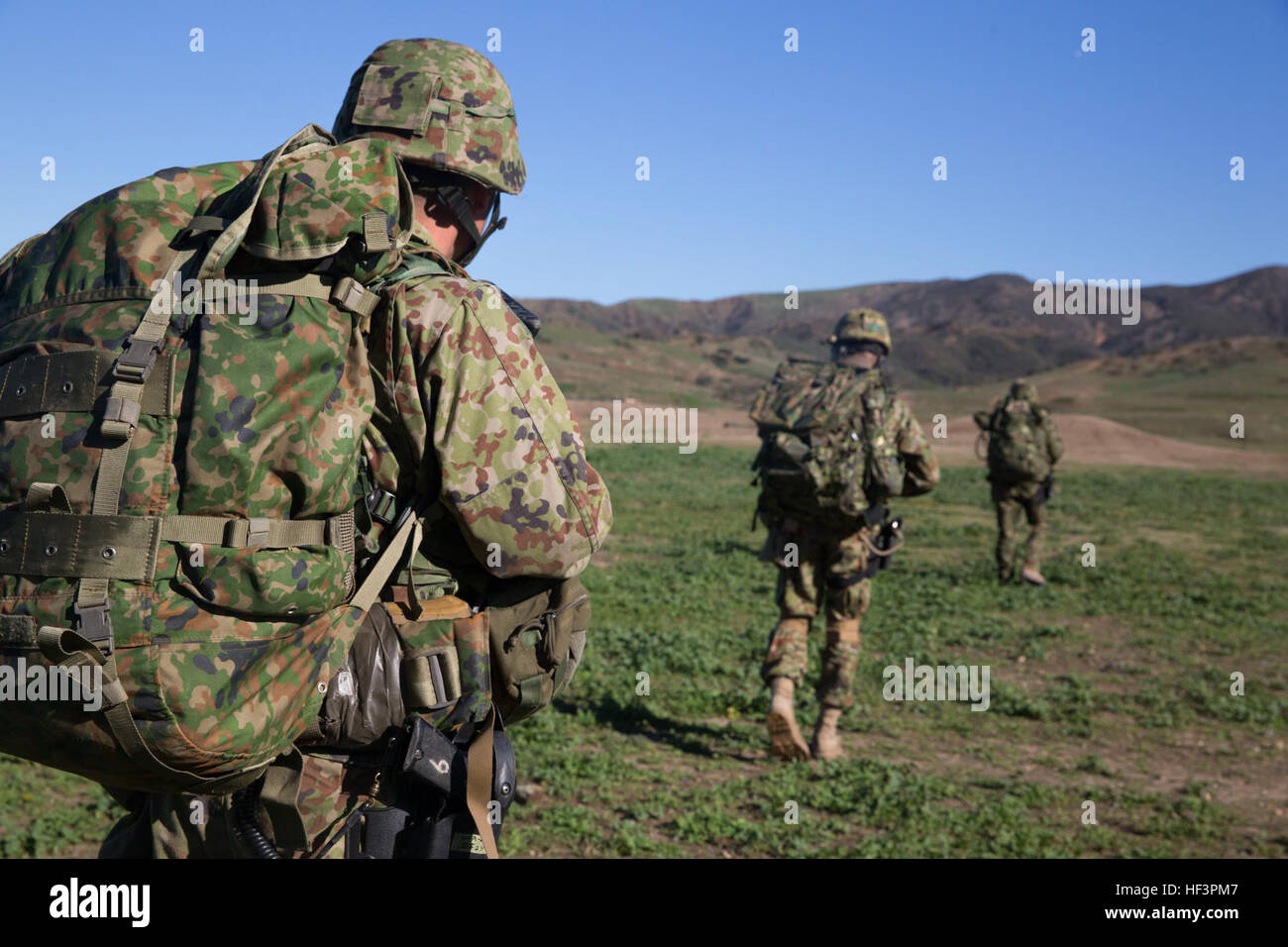 Soldiers of the Japan Ground Self-Defense Force’s Western Army Infantry ...