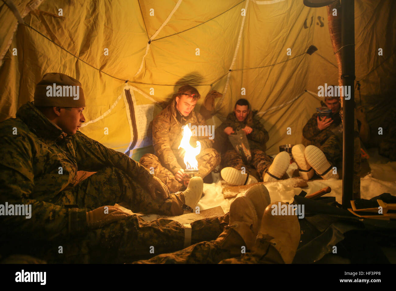 Royal marine commandos in arctic hi-res stock photography and images ...