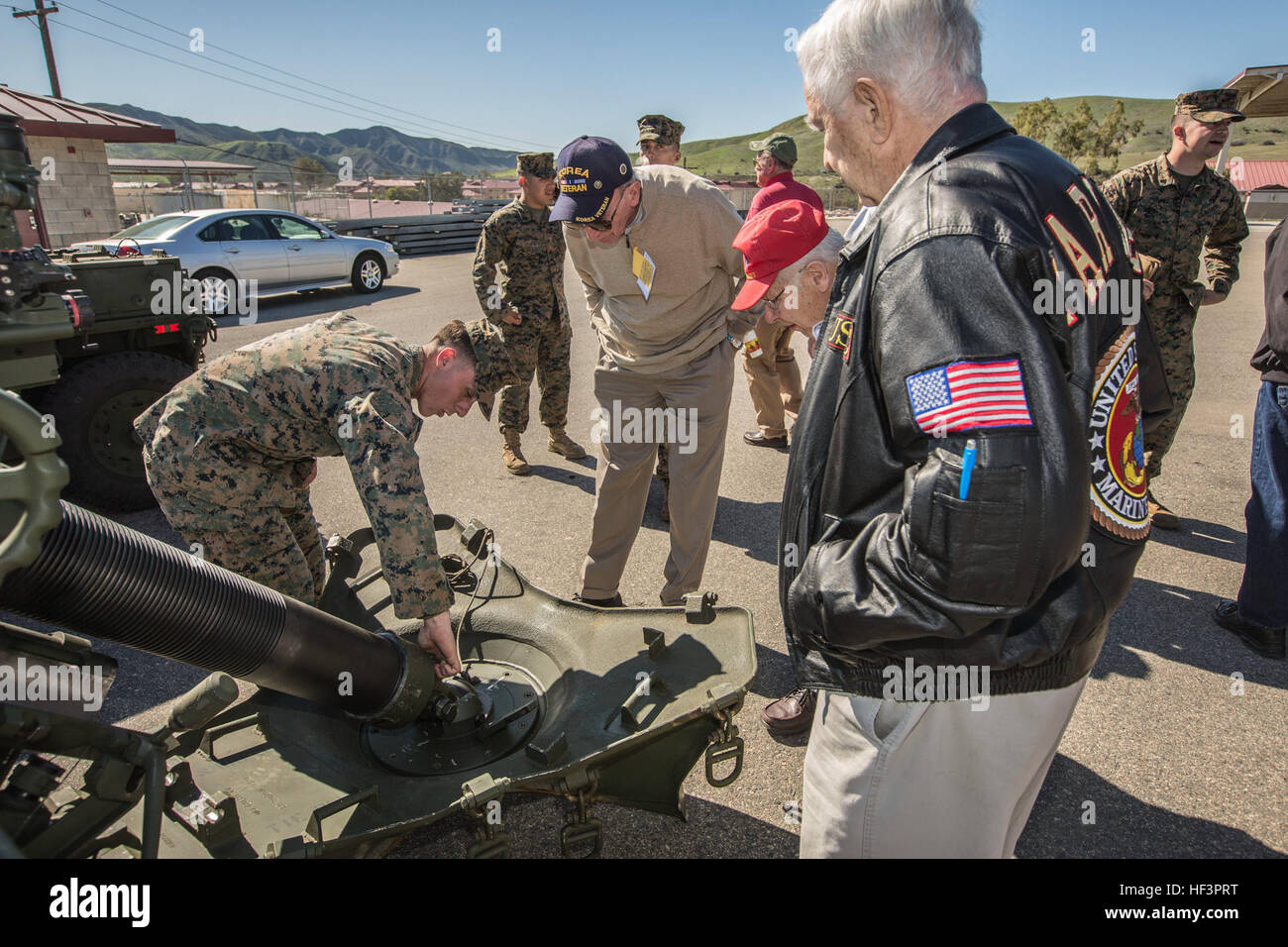 U.S. Marine Corps Cpl. Chris Malacaso, a field artillery section chief ...