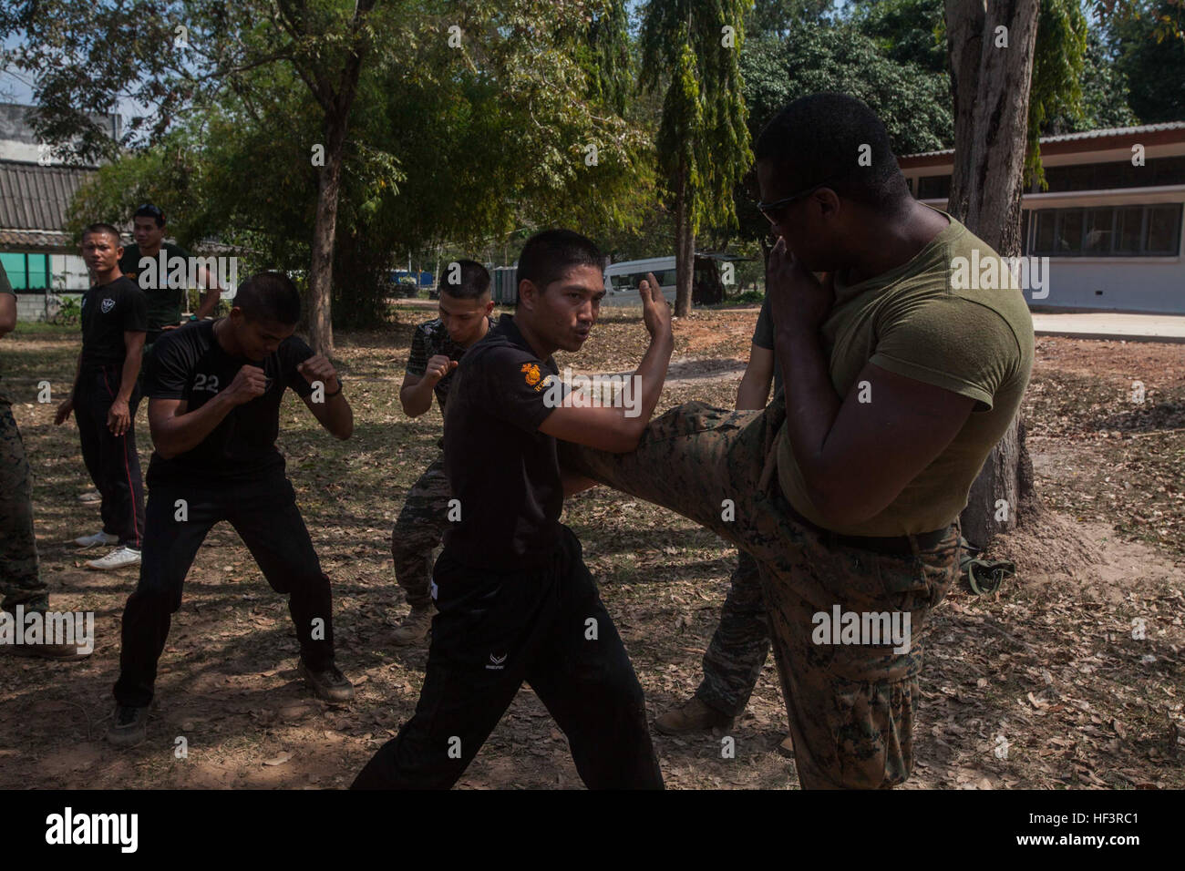U.S. Marine Corps Sgt. Absalom Burton, with Maritime Raid Force, 31st ...