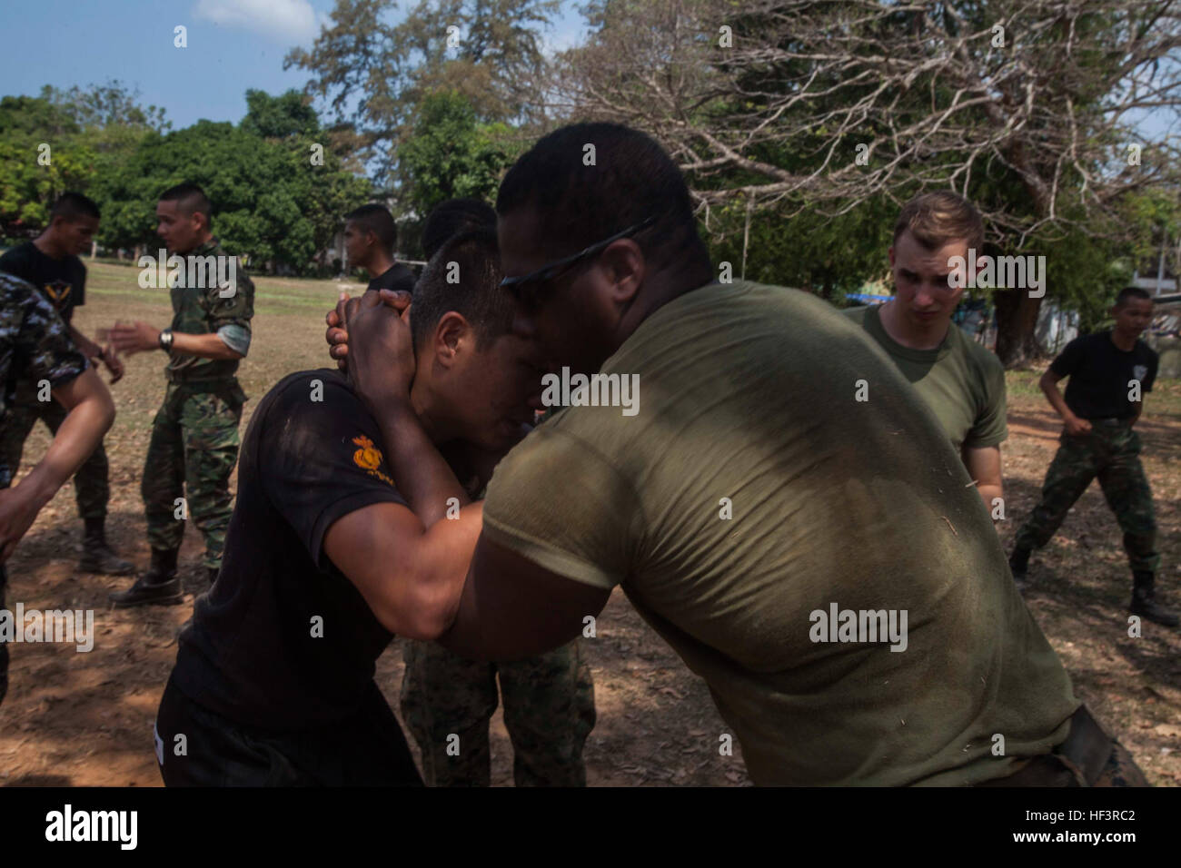 U.S. Marine Corps Sgt. Absalom Burton, with Maritime Raid Force, 31st ...