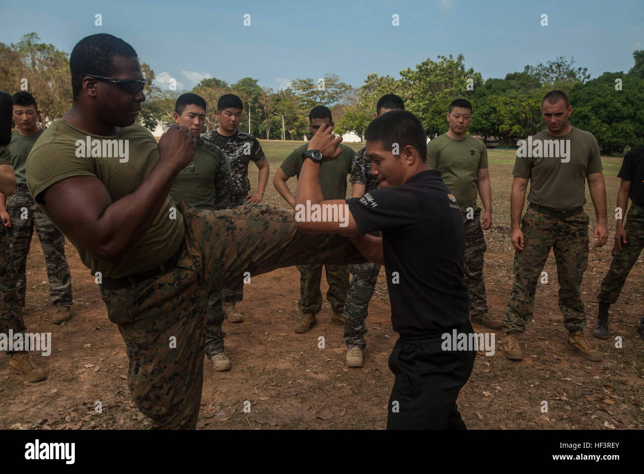 U.S. Marine Corps Sgt. Absalom Burton with Maritime Raid Force, 31st ...