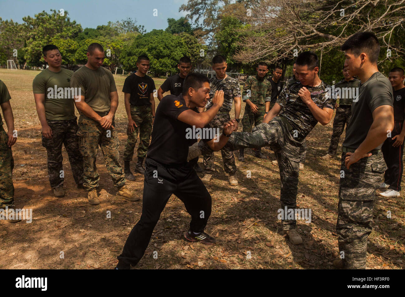 Service members from the Royal Thai, Republic of Korea, and U.S ...