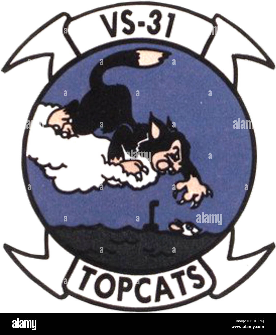 Anti-Submarine Squadron 31 (US Navy) insignia 1988 Stock Photo - Alamy