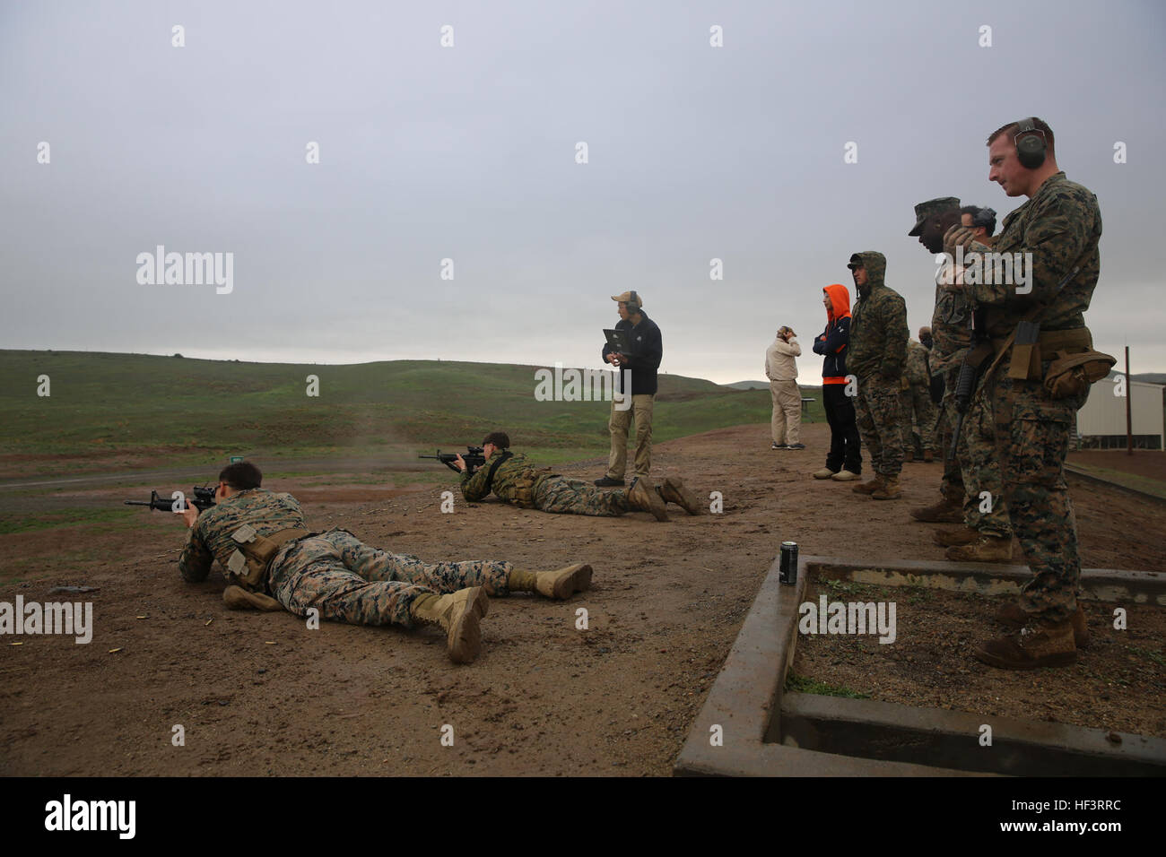 Marines test the Autonomous Robotic Human Type Target Feb. 18, at Camp ...