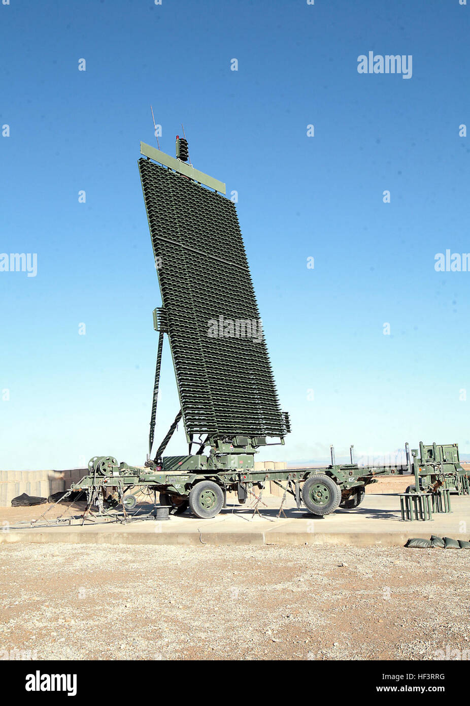 One of the radars used by the Tactical Air Operations Center, Marine ...