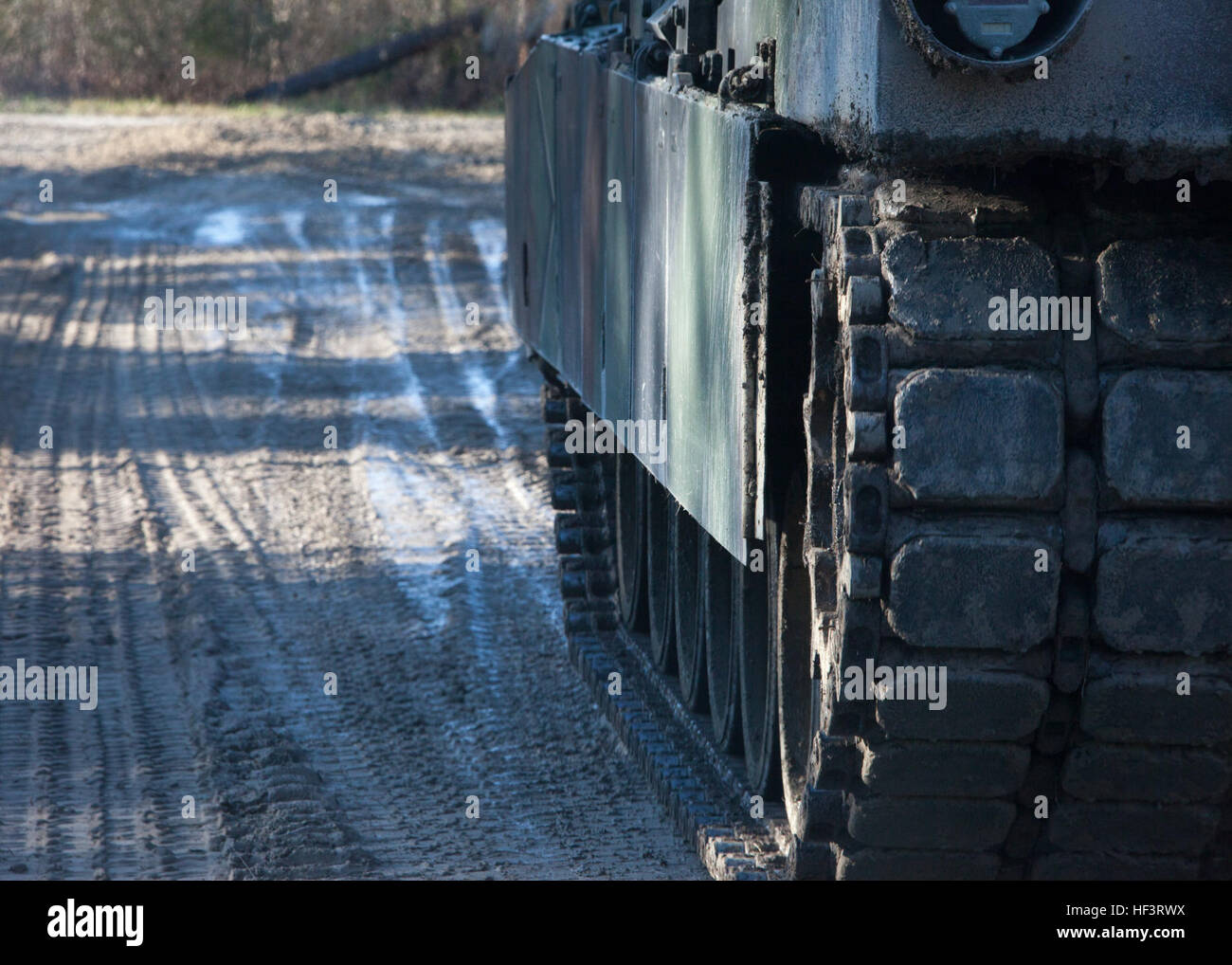 U.S. Marines with 2d Tank Battalion, 2d Marine Division (2D MARDIV ...