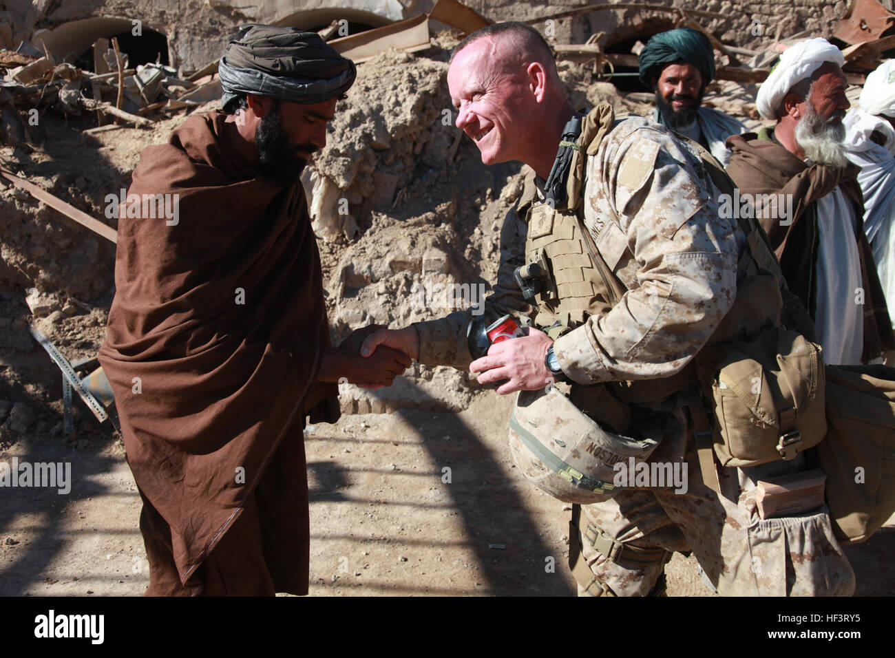 U.S. Marine Corps Brig. Gen. Larry B. Nicholson, of the 2nd Marine ...