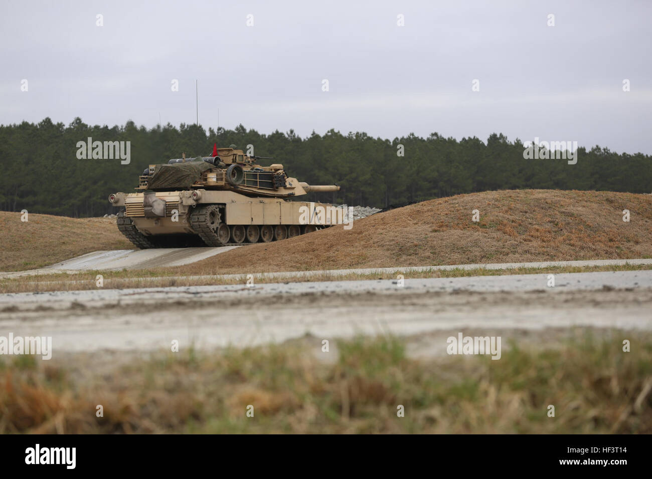 Marines with 2nd Tank Battalion conducted a live-fire exercise at a ...