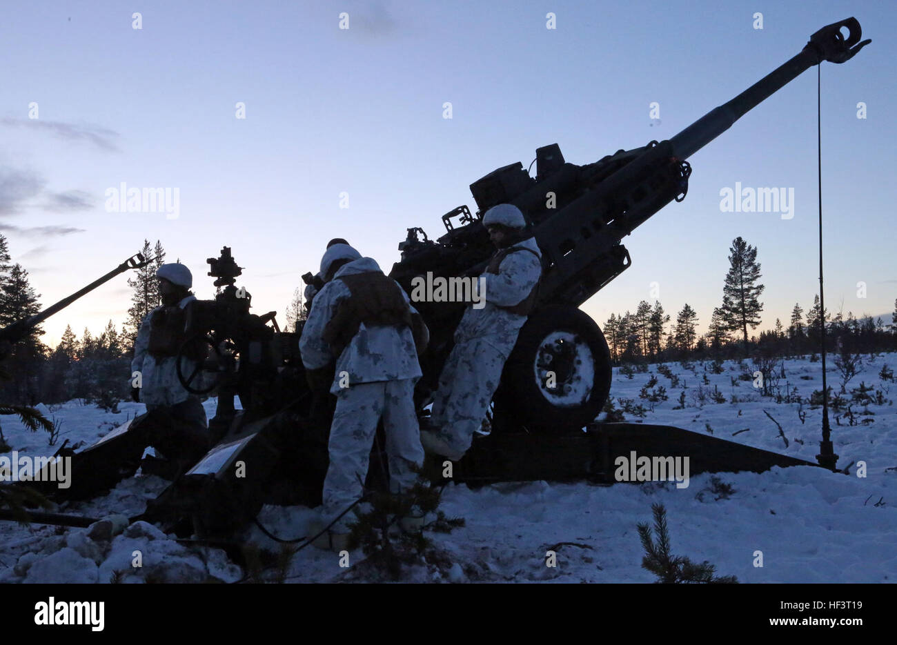 Combined Arms Company Marines conducted indirect fire support training ...
