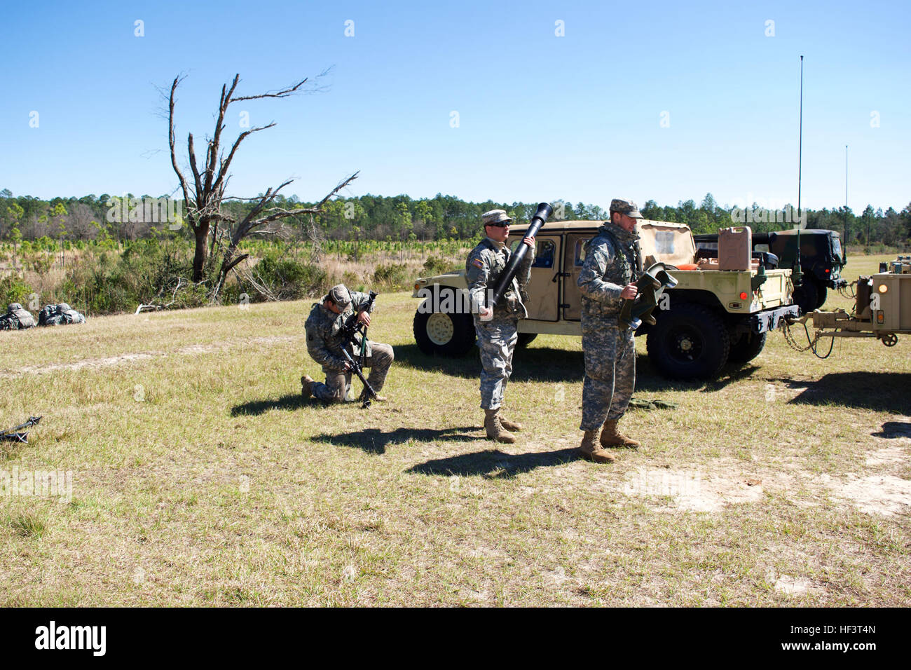 The mortar gun crews assigned to Task Force Hurricane tested their ...