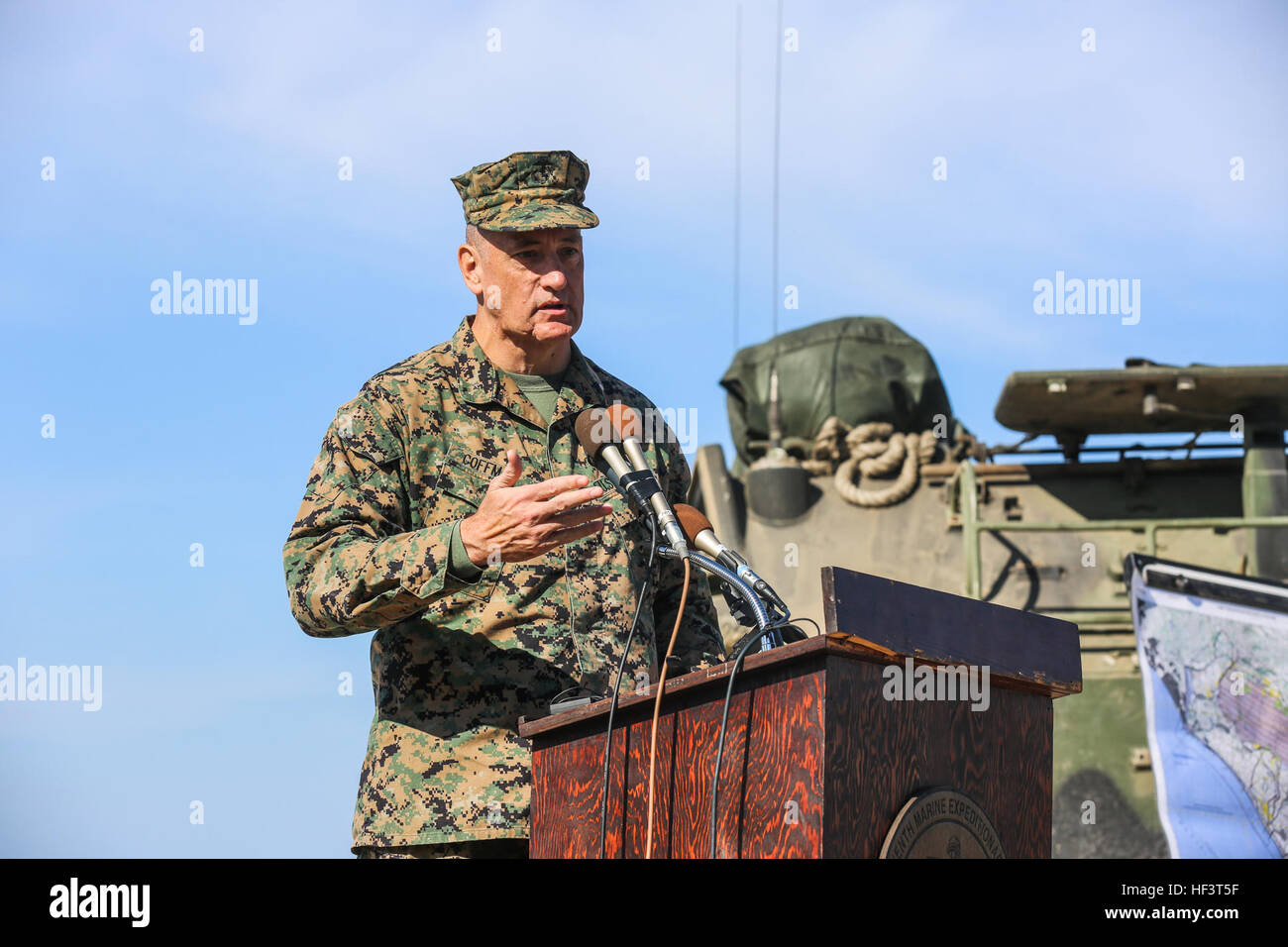 Brig. Gen. David Coffman, deputy commanding general, I Marine ...
