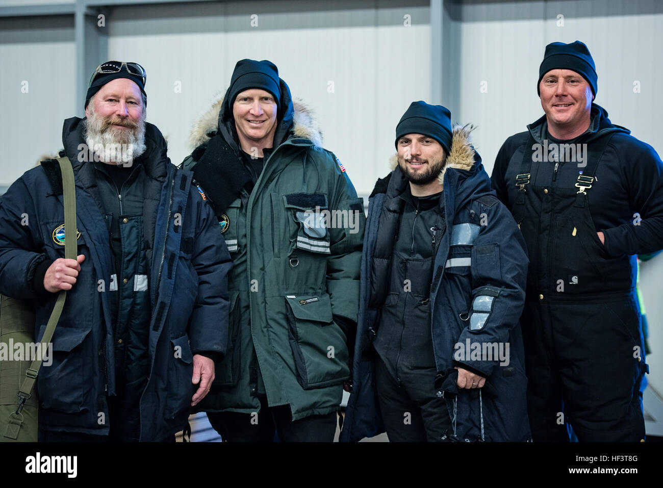 Members of the Arctic Submarine Laboratory pose for a photo in ...