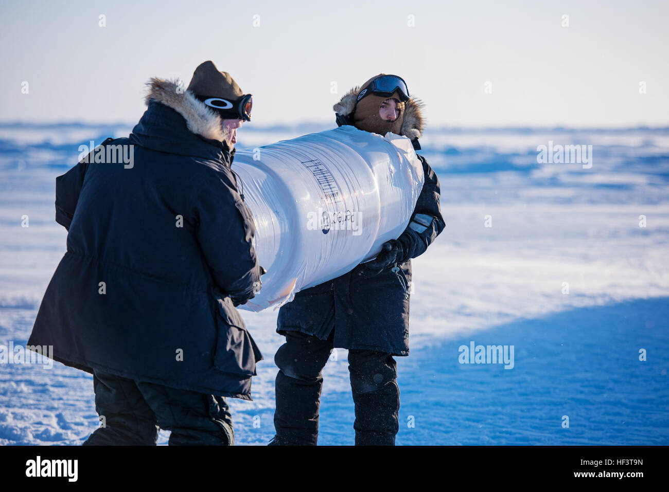 Members of the U.S. Navy, the Arctic Submarine Laboratory, the Alaska ...