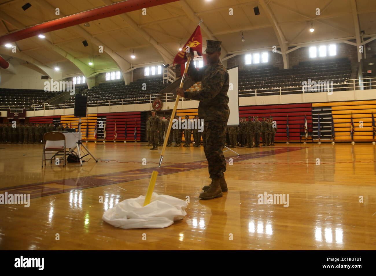 Gunnery Sgt. Derrick A. Jackson, the Charlie Company first sergeant ...