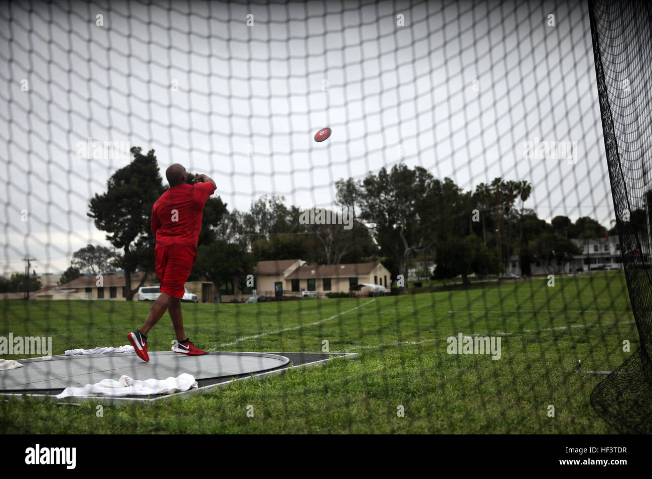U.S. Marine Corps veteran Carnell Martin, from Oceanside, Calif ...