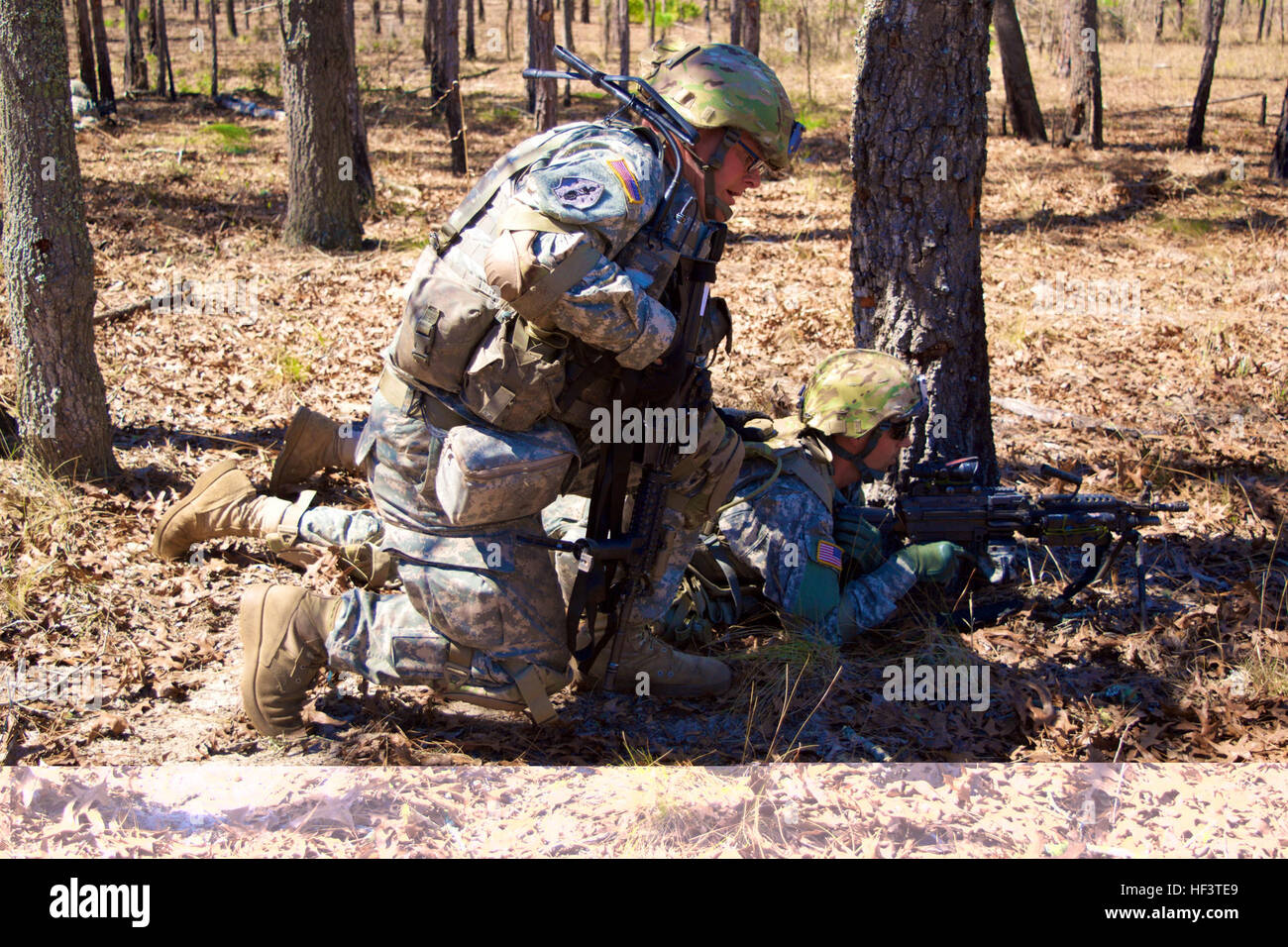 Soldiers from 1st Battalion, 124th Infantry Regiment and Troop A, 1st ...