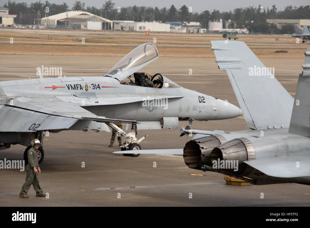 Marine Fighter Attack Squadron (VMFA) 314, forward based to Marine ...
