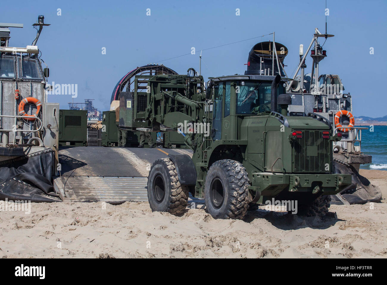 A U.S. Marine with Combat Logistics Battalion 31, 31st Marine ...