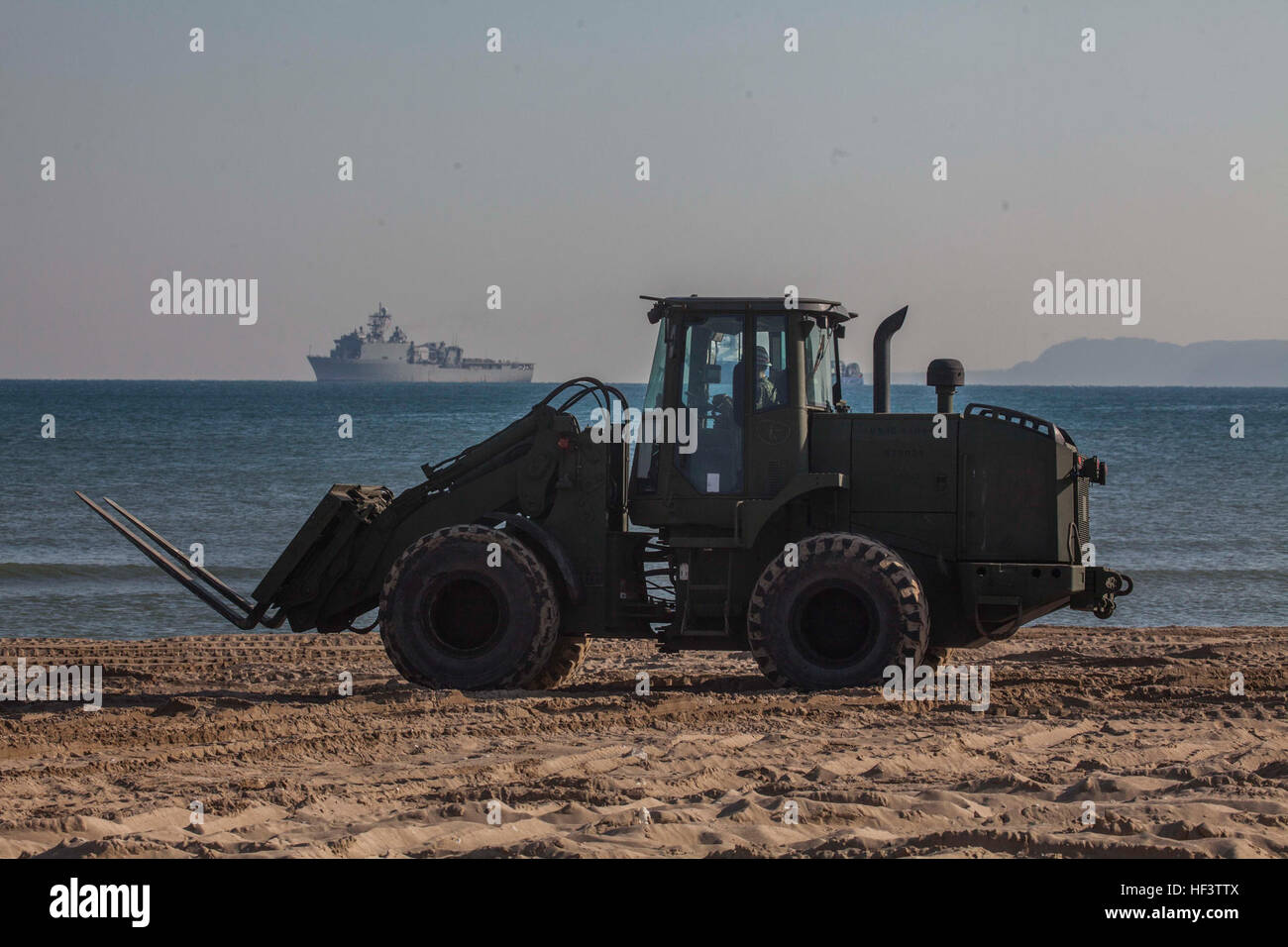 A U.S. Marine with Combat Logistics Battalion 31, 31st Marine ...