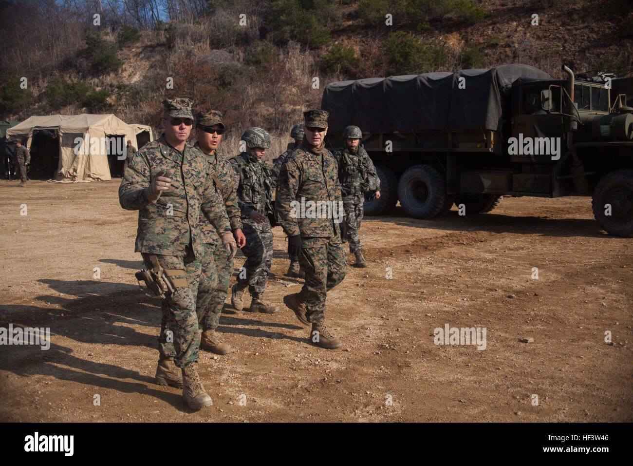 U.S. Marine Lt. Col. Mark E. Carlton, the commanding officer of ...