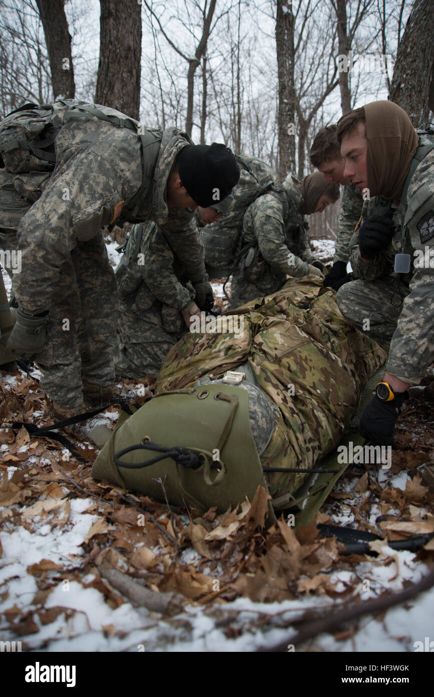 U.S. Army and Air Force service members of a squad team including ...