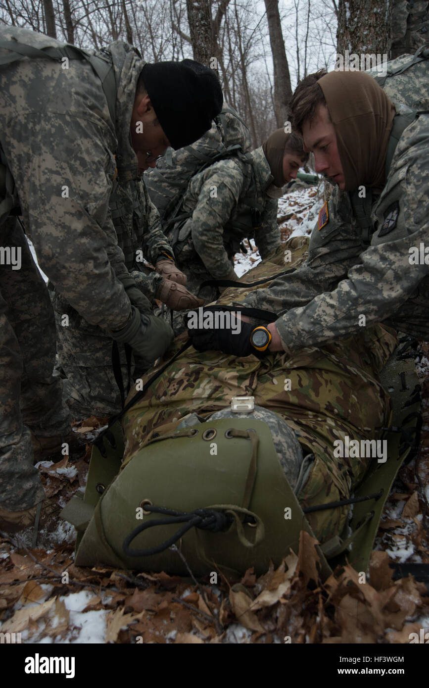 U.S. Army and Air Force service members of a squad team including ...