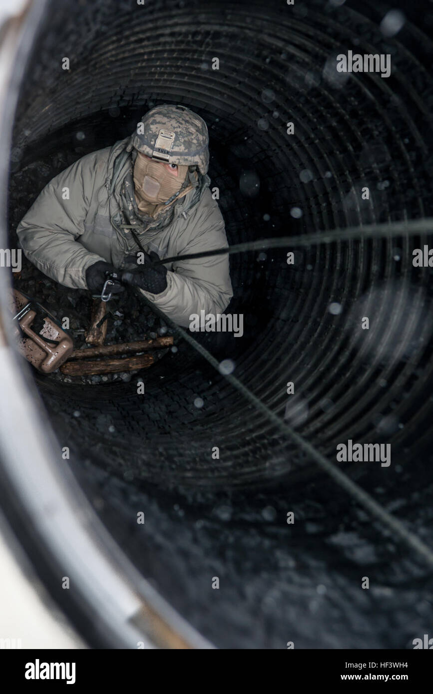 U.S Army Staff Sgt. Ammon Yule, a member of the 86th Brigade Special ...