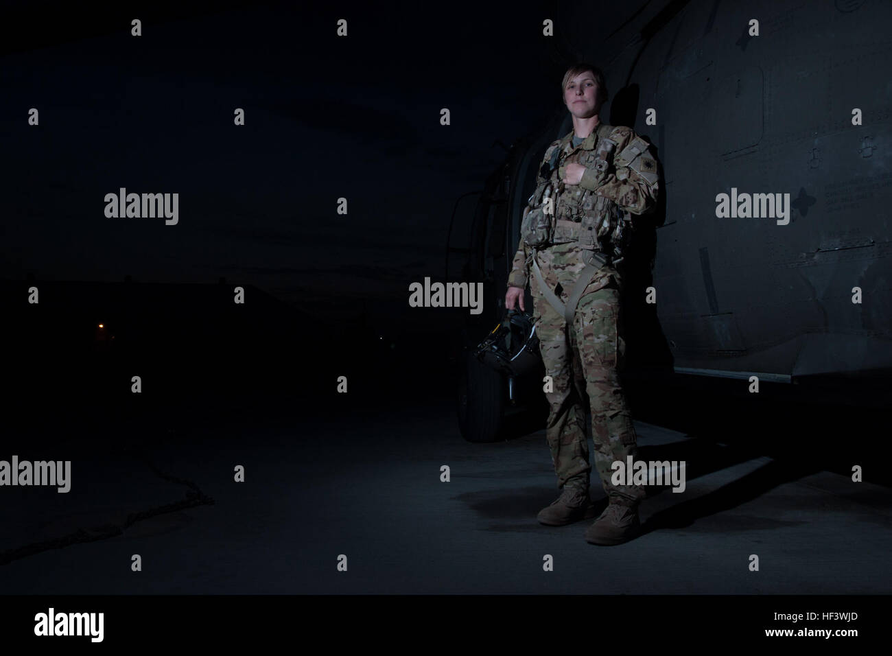 Chief Warrant Officer 2 McKayla Dembowski is a pilot with Company B ...