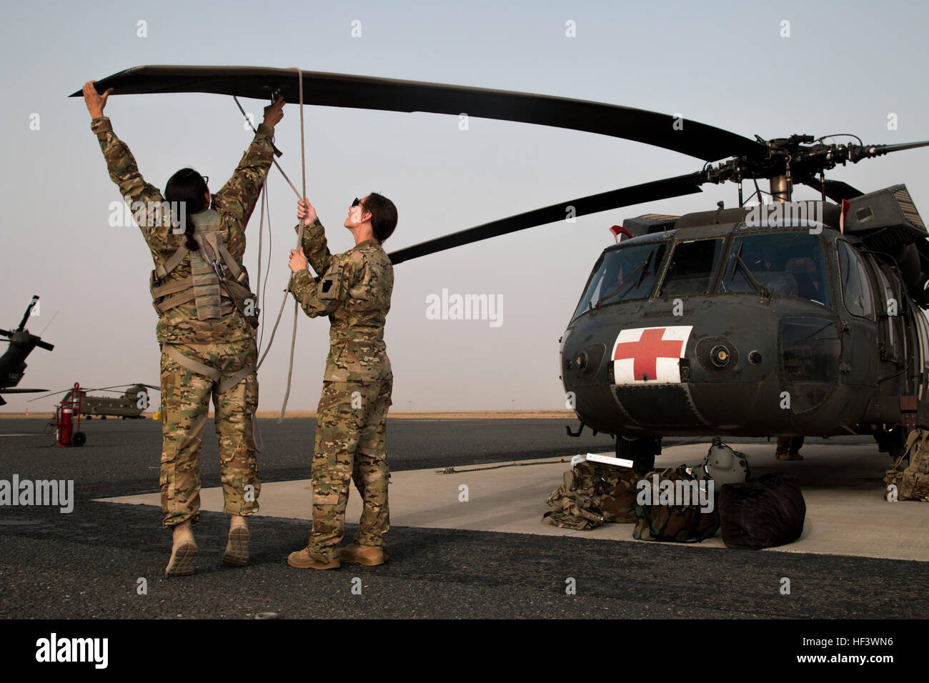 Capt. Elizabeth Mondo and Chief Warrant Officer 2 Megan Yanacek from ...