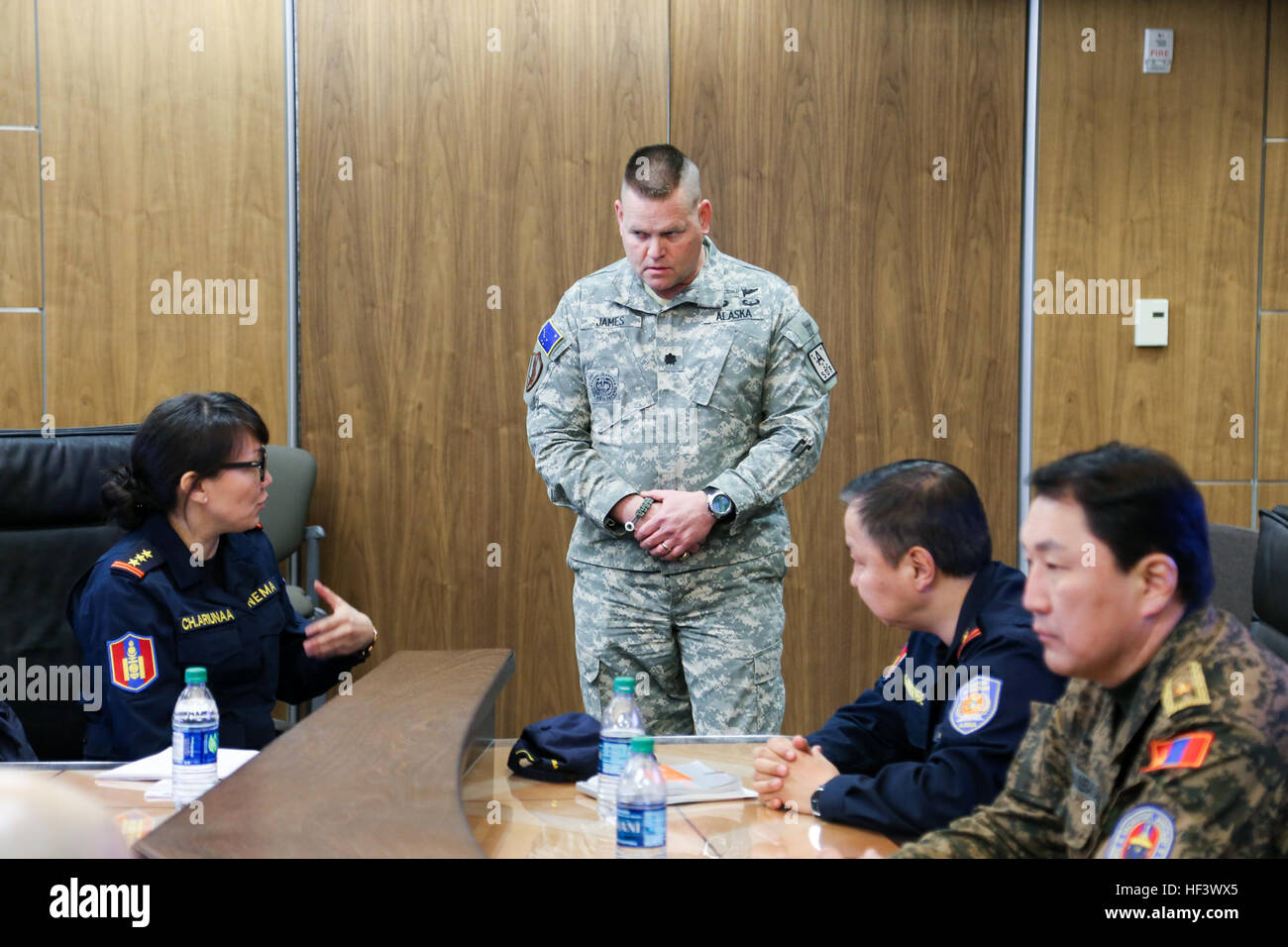 Alaska State Defense Force Lt. Col. (AK) John James, director of ...