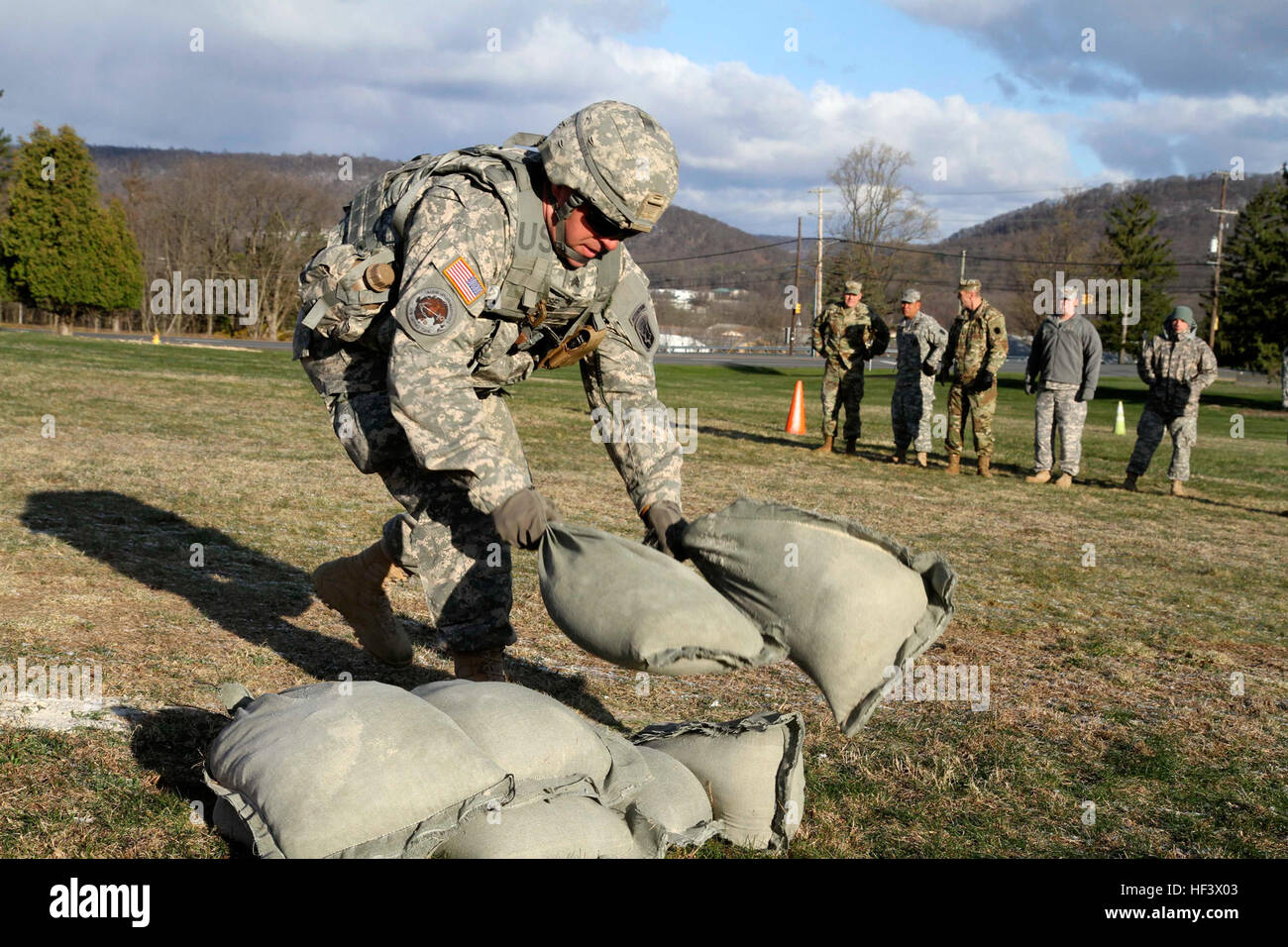 Soldiers from the 3rd Battalion, 172nd Infantry Division complete ...