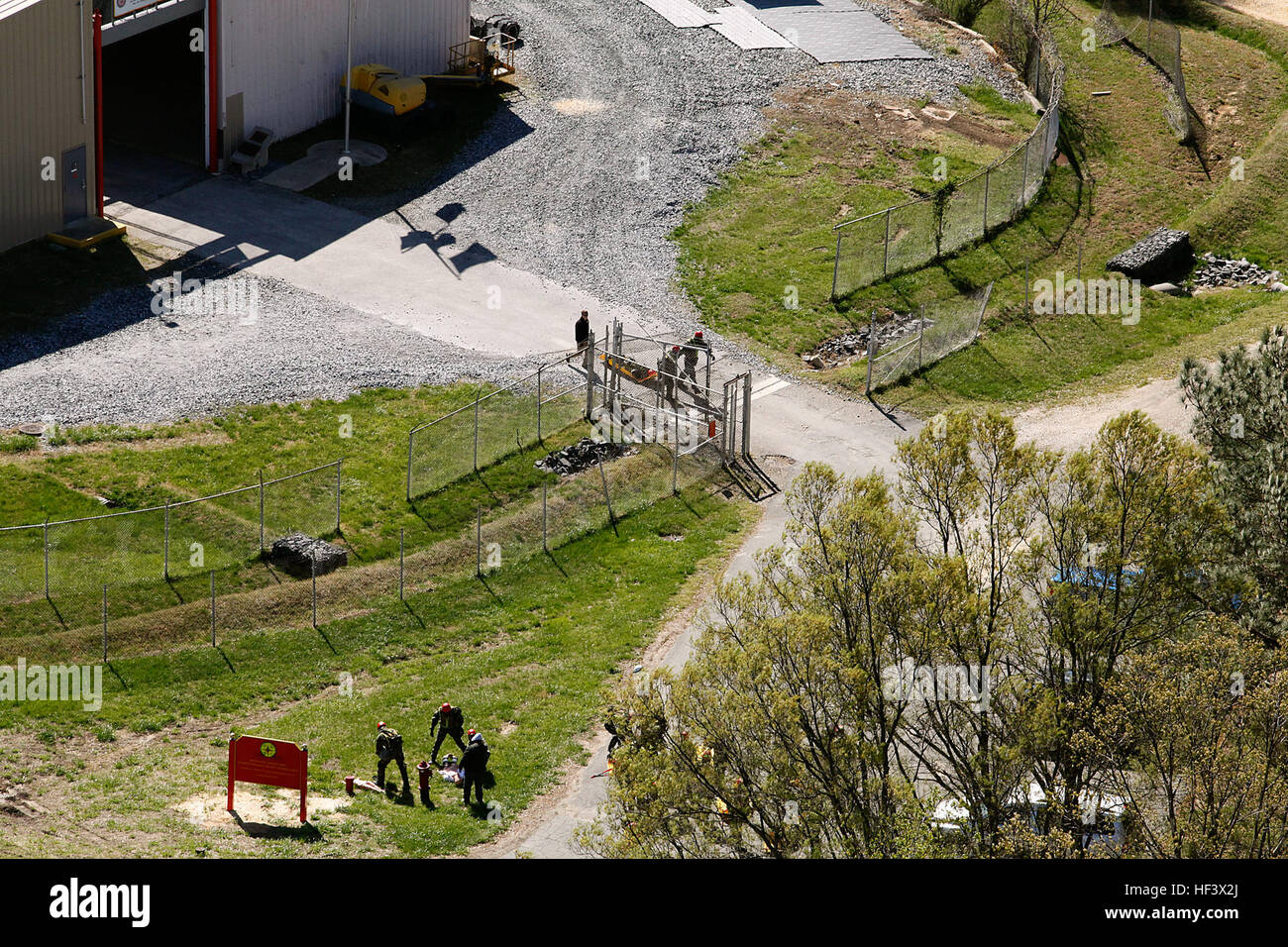 NAVAL ANNEX STUMP NECK, Md. – A shot of Downey Responder Training ...