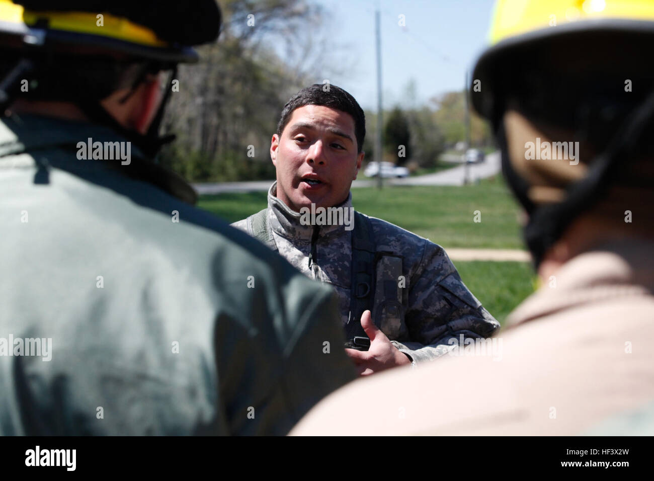 NAVAL ANNEX STUMP NECK – Marines and sailors with Chemical Biological ...