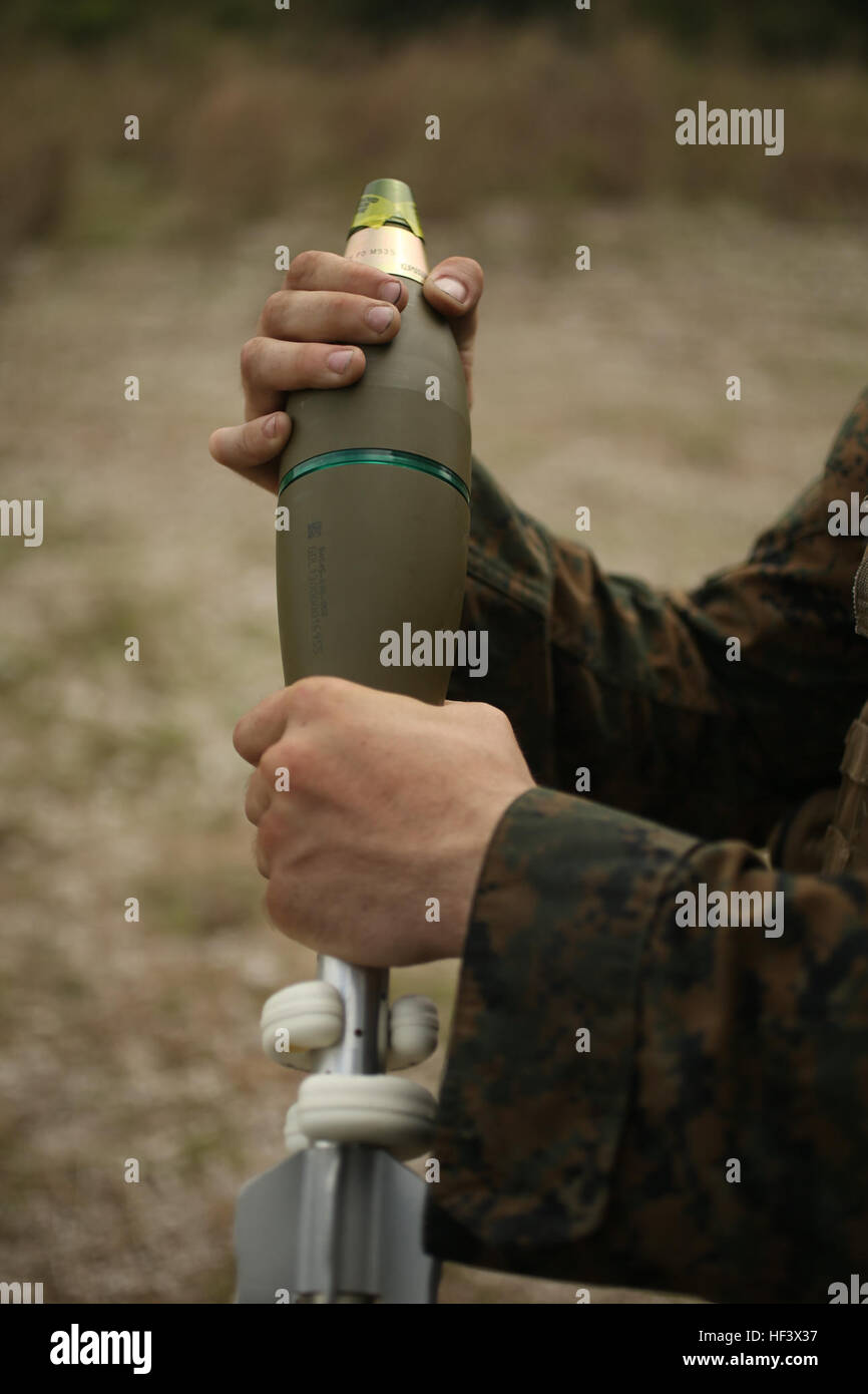 U.S. Marines Lance Cpl. Michael D. Reaume, assistant gunner, 2nd ...