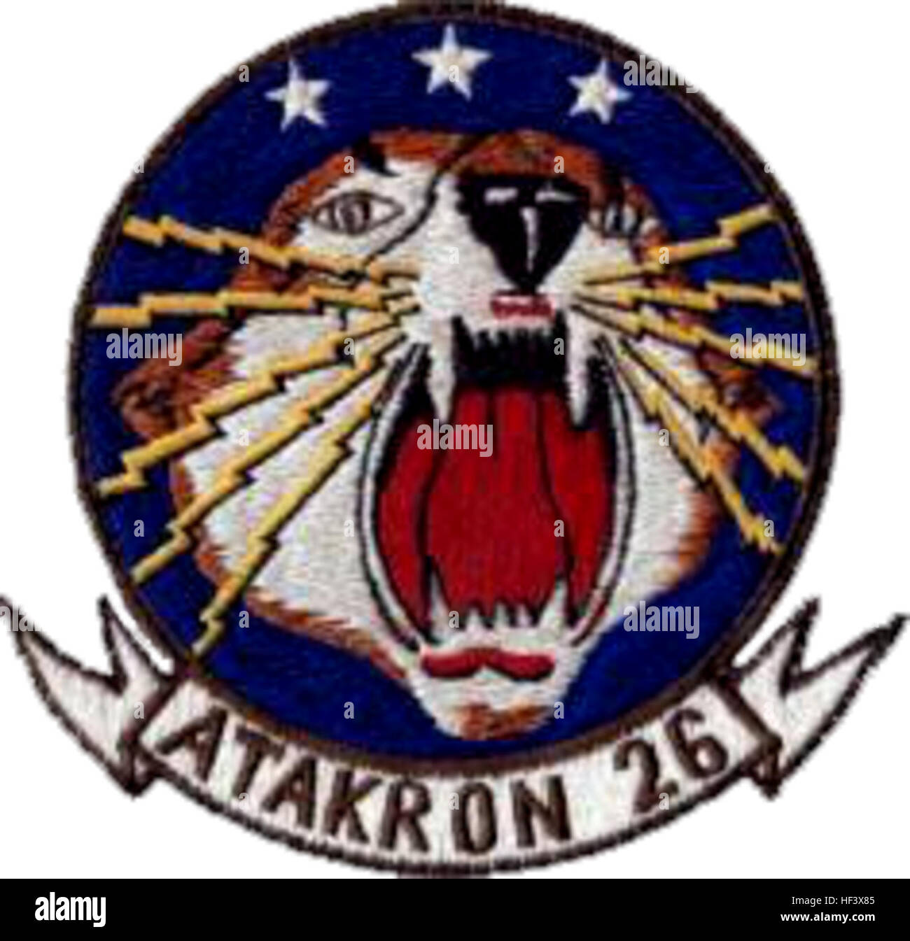 Attack Squadron 26 (United States Navy) insignia 1957 Stock Photo - Alamy